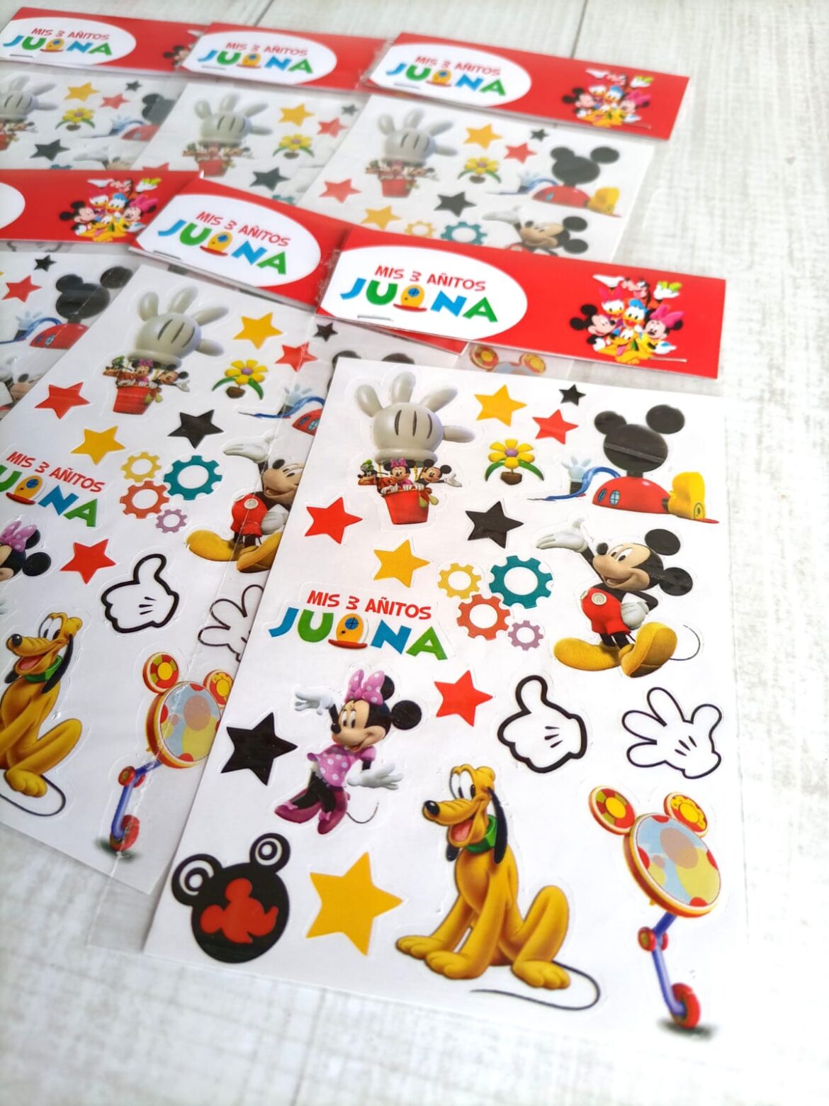 PLANCHA DE STICKERS DE SOUVENIRS – Decorazon Objetos