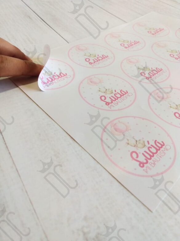 STICKERS REDONDOS – Decorazon Objetos
