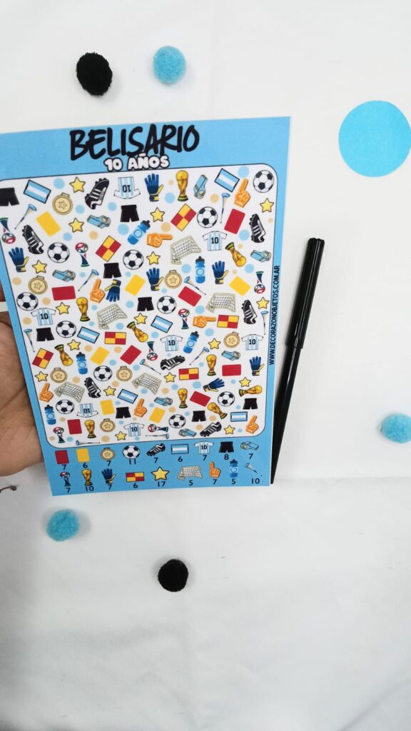 PIZARRA DE JUEGO : BAJO LA LUPA – Decorazon Objetos